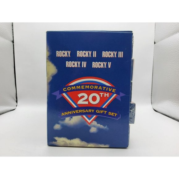 Rocky | Media | Rocky Vhs Set Sylvester Stallone 2th Anniversary Rocky ...